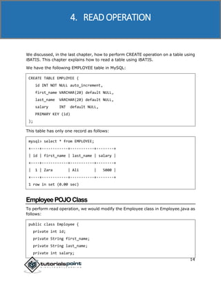 Ibatis tutorial | PDF | Databases | Computer Software and Applications