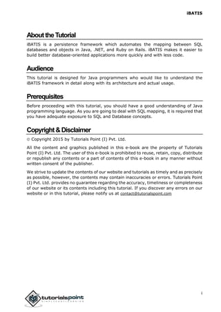 Ibatis tutorial | PDF
