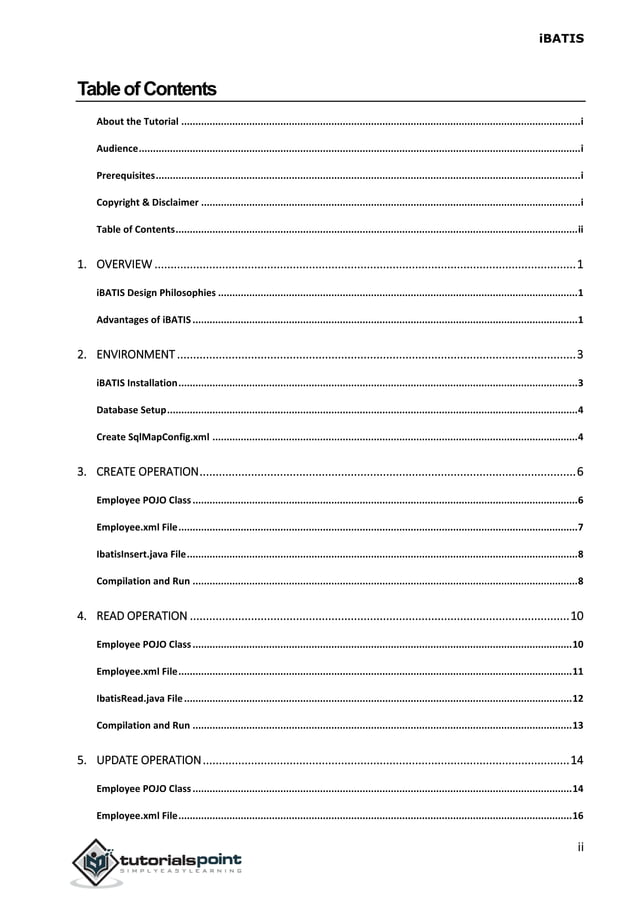Ibatis tutorial | PDF | Databases | Computer Software and Applications
