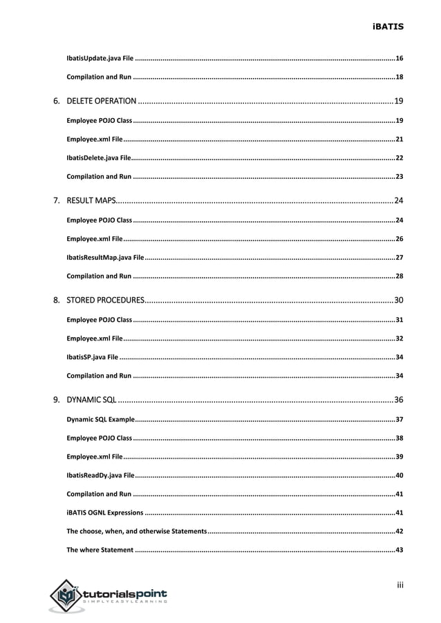 Ibatis tutorial | PDF | Databases | Computer Software and Applications