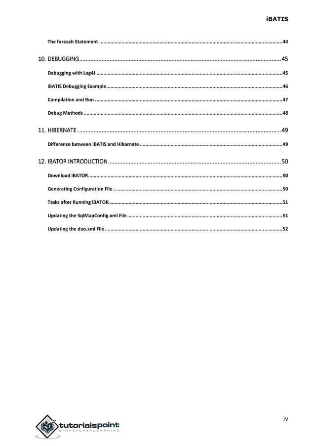 Ibatis tutorial | PDF | Databases | Computer Software and Applications