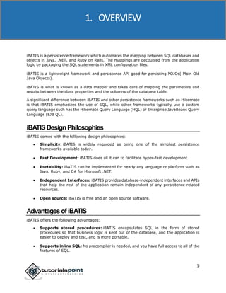 Ibatis tutorial | PDF