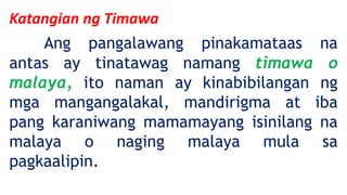 Ibat’t ibang antas ng mga sinaunang lipunan | PPTX