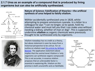 IB Biology 2.1 Slides: Molecules to Metabolism | PPTX