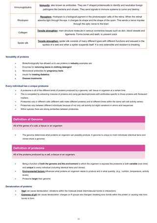 IB Biology Notes | PDF