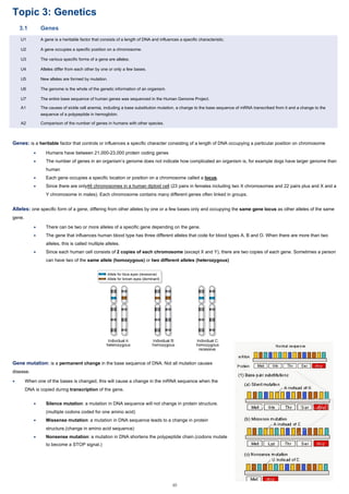 IB Biology Notes | PDF
