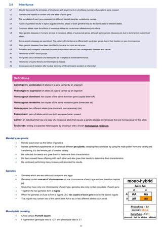 IB Biology Notes | PDF