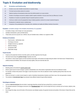 IB Biology Notes | PDF