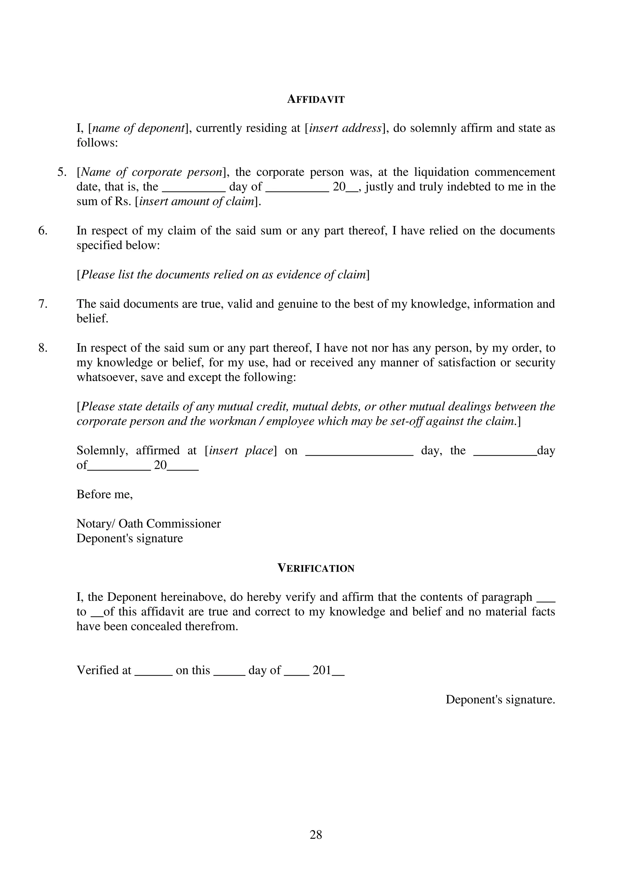 Ibbi (voluntary liquidation) regulations 2017 | PDF