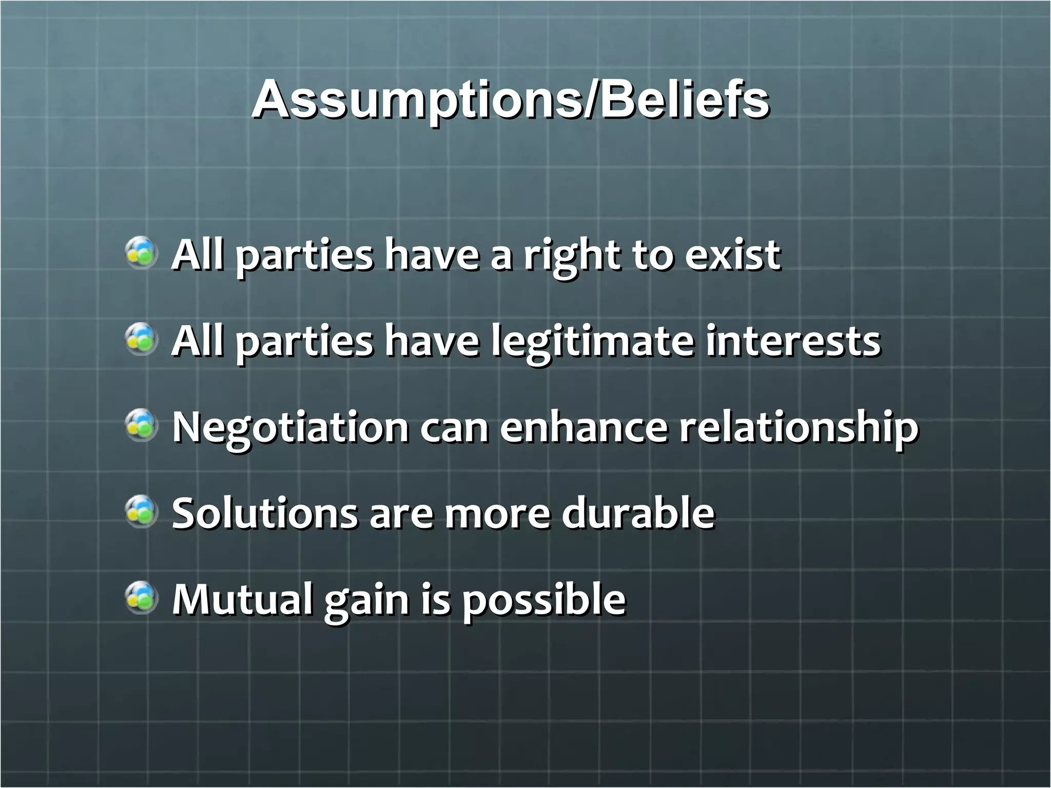 Interest Based Bargaining | PPT