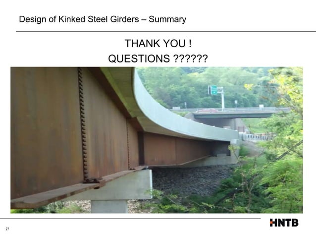 Design of Kinked Steel Girders Presentation for the IBC | PPT | Free ...