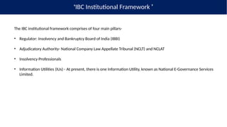 Insolvency and Bankruptcy Code laws.pptx