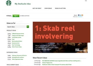 Skab kommerciel værdi med sociale medier. Webinar med Jacob Bøtter 30. april 2013 | PDF