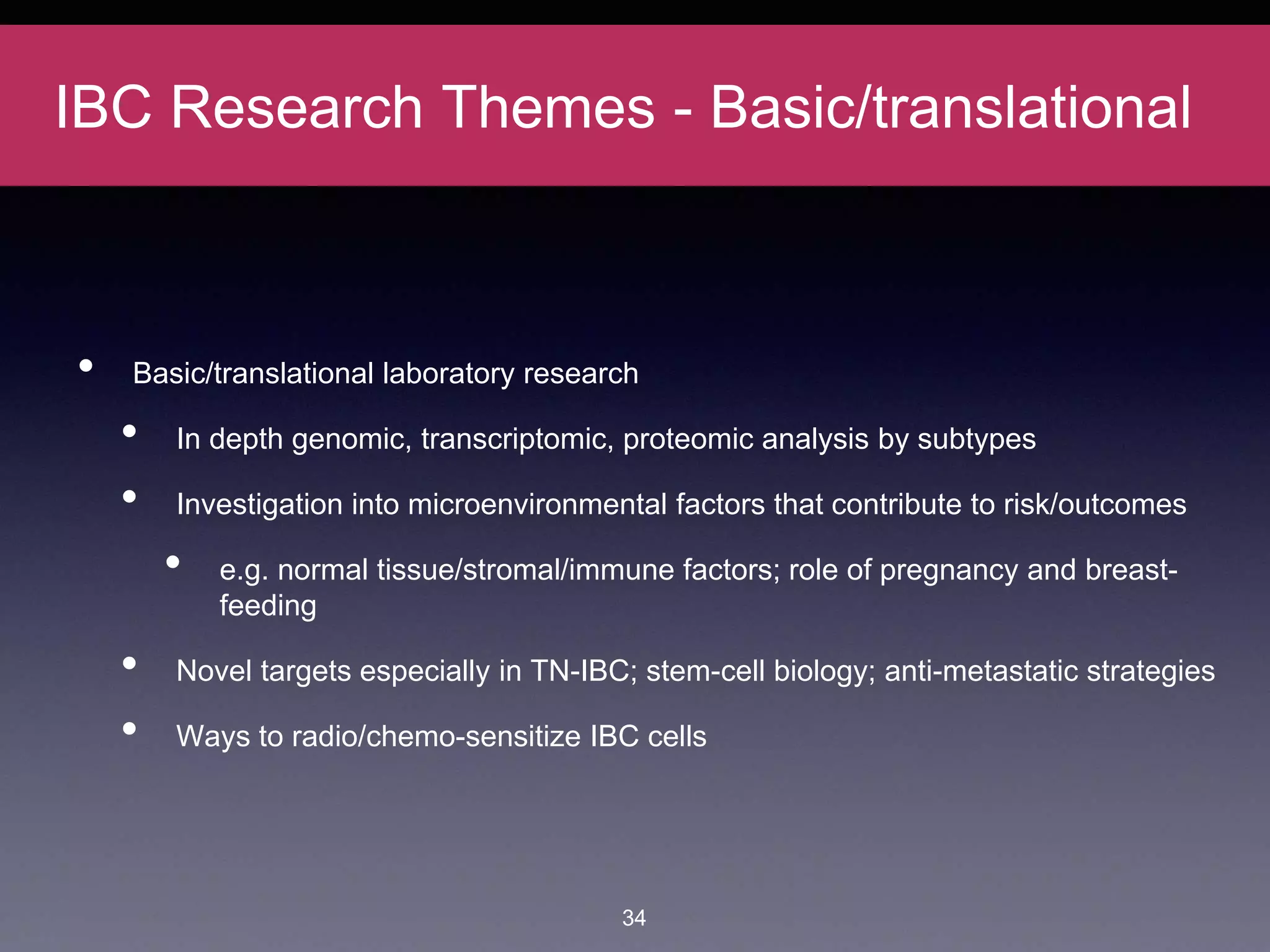 Inflammatory Breast Cancer (IBC) Information | PPTX