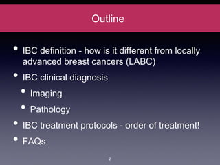 Inflammatory Breast Cancer (IBC) Information | PPTX