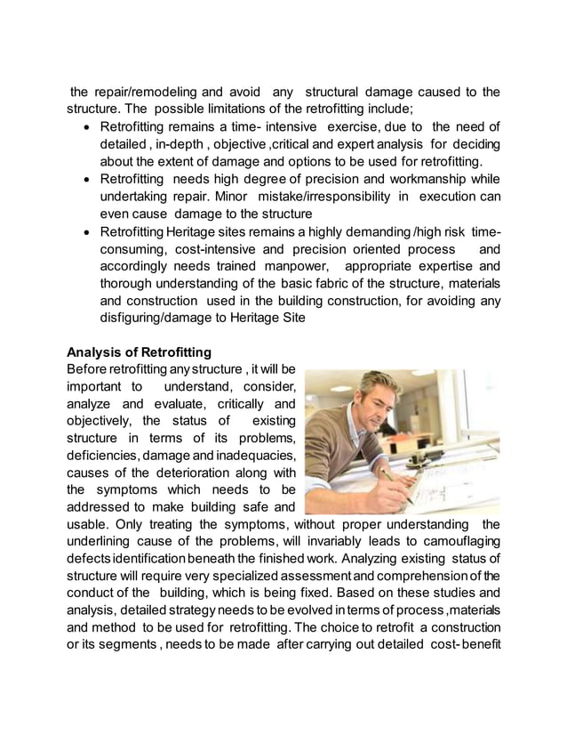 Optimising Existing Structures Through Retrofitting Pdf