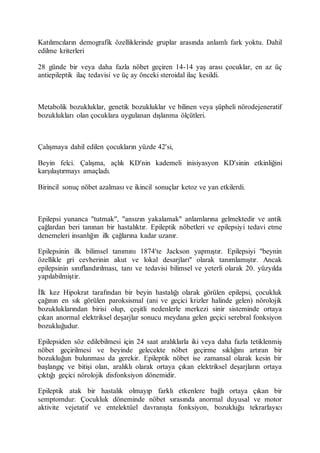 Epilepsi ve beslenme | DOCX