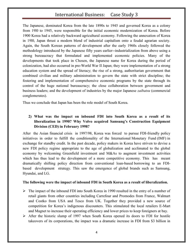 Ib case study 3 | PDF