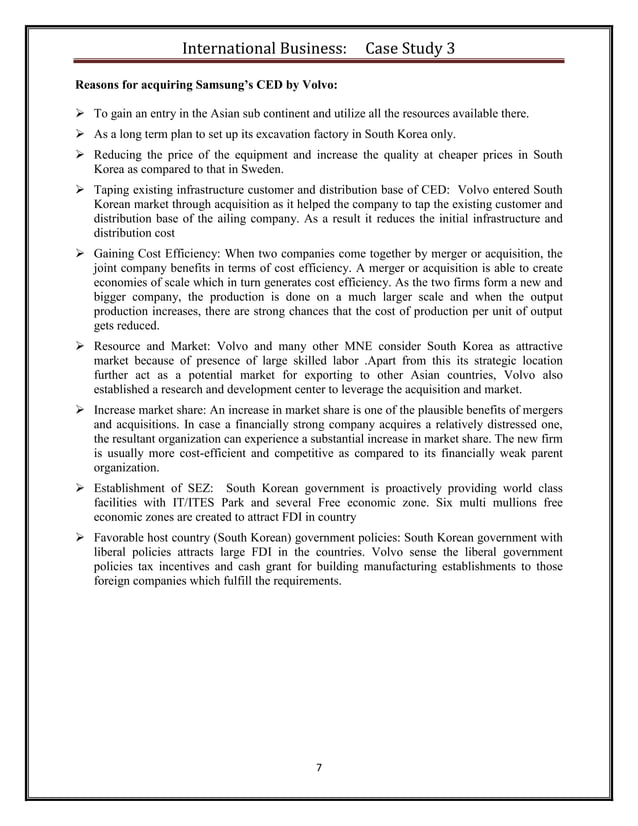 Ib case study 3 | PDF