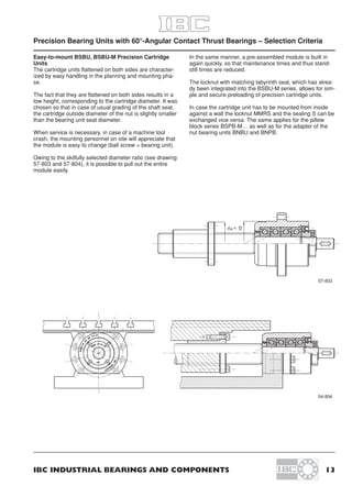 Ibc ball screw support bearings | PDF