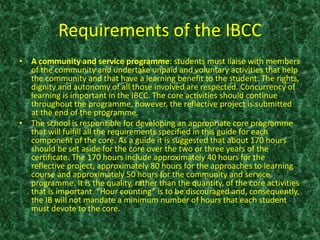 Ibcc atl sustainability program | PPTX