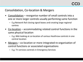 Control Room Design and Cost Reduction | PPT