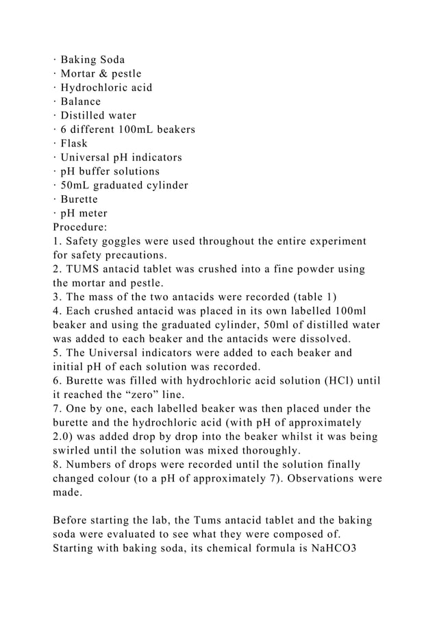 IB Chem HL Internal AssessmentTo what extent does .docx