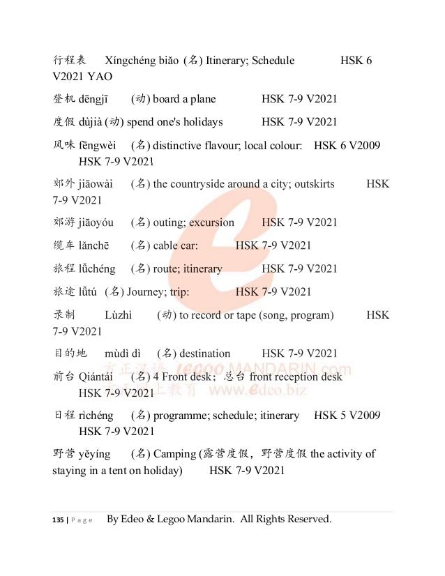 IB Chinese B (HL) Theme-based Chinese Vocabulary (4040 words) Sample.pdf