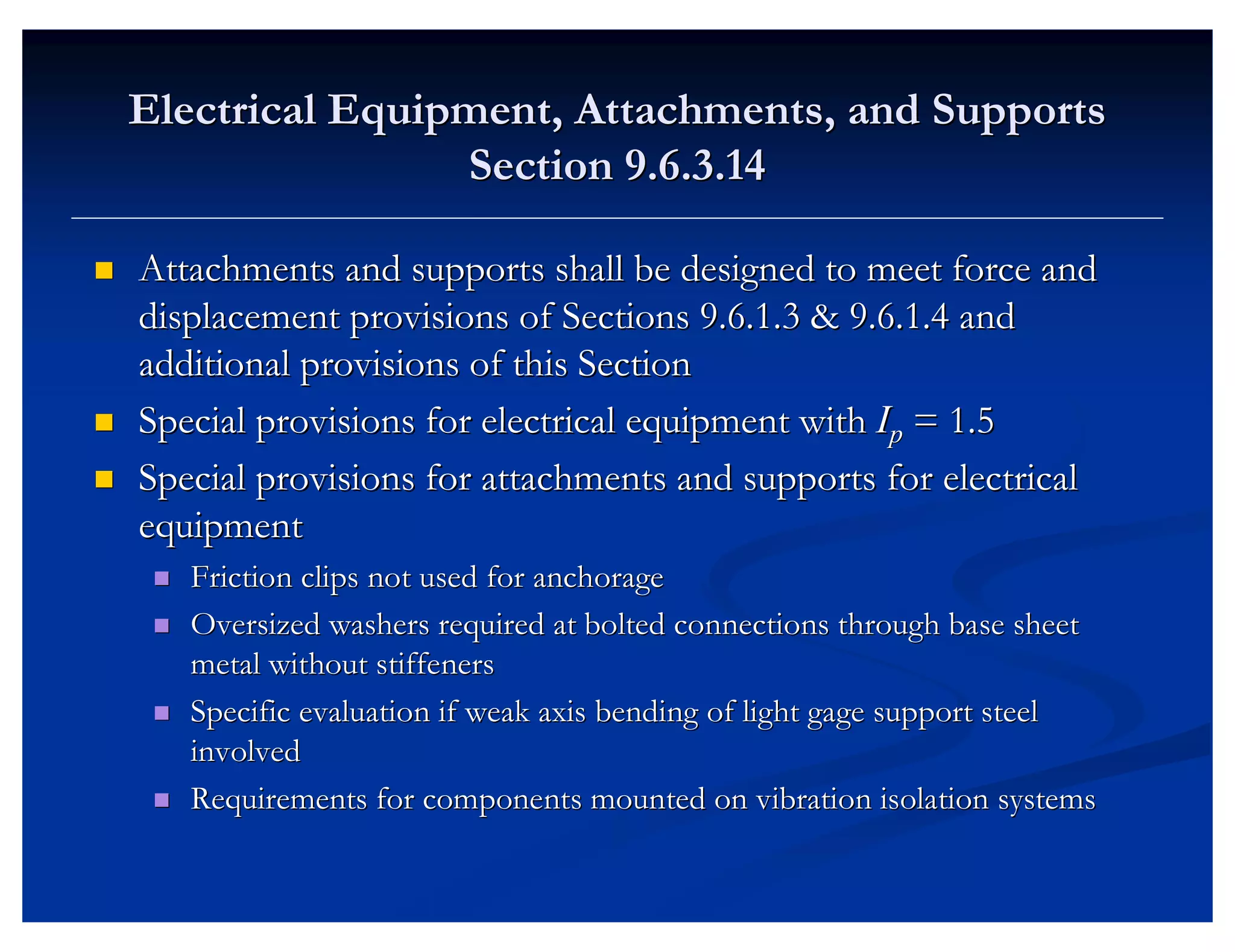 IBC Non Structural | PDF