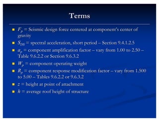 IBC Non Structural | PDF
