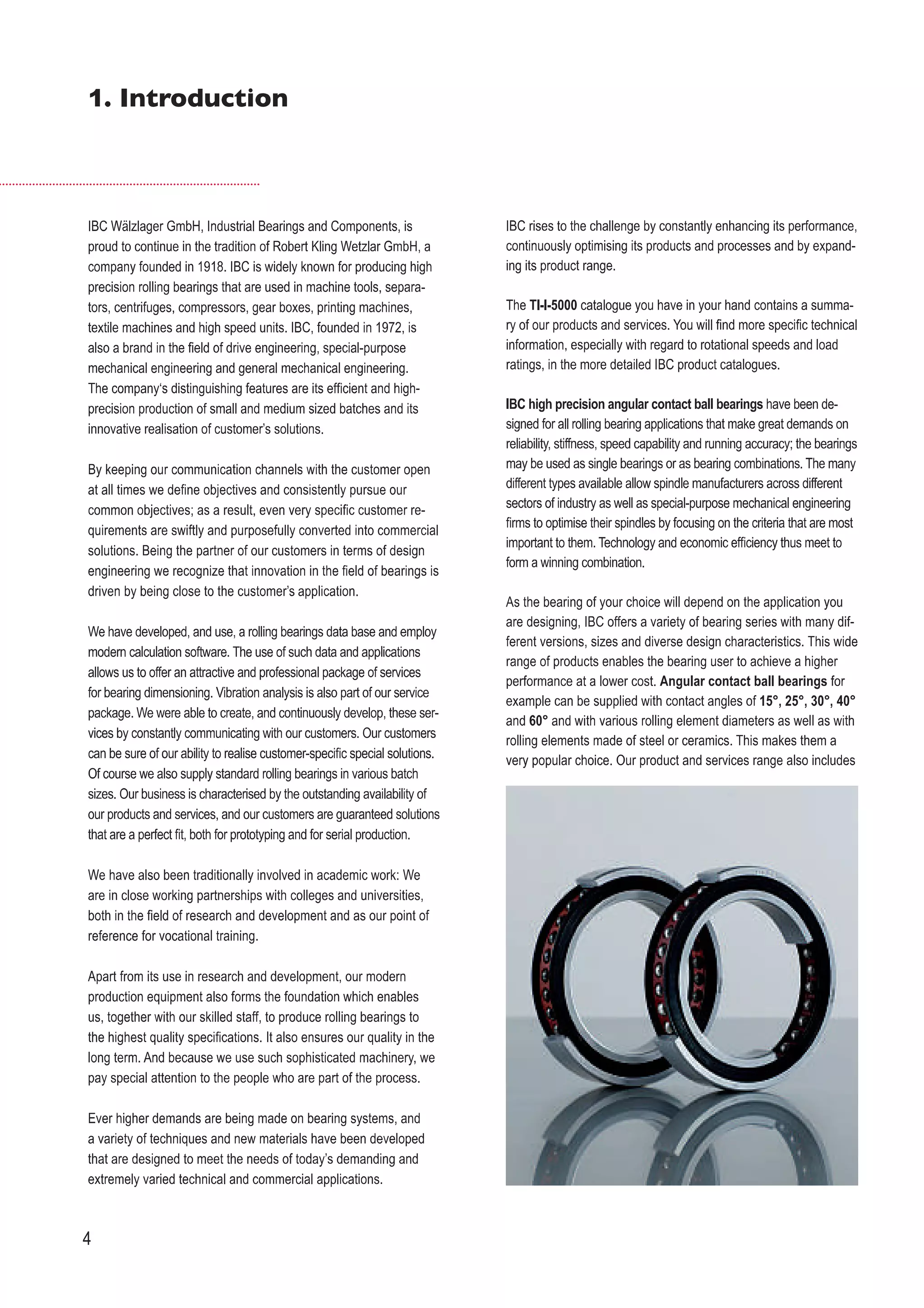 Ibc precision bearings | PDF