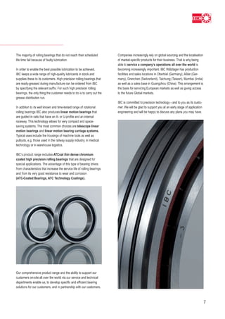 Ibc precision bearings | PDF
