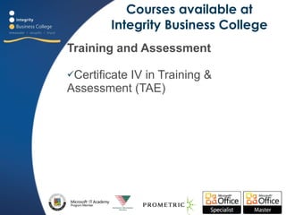 Integrity Business College | PPT | College Education | Education