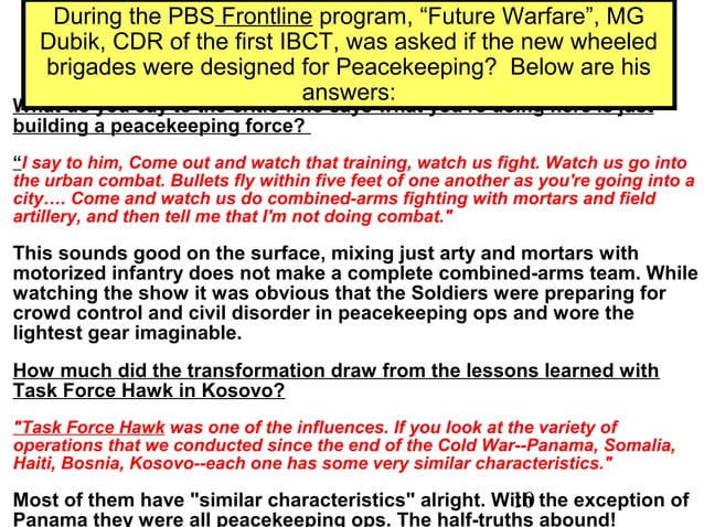 IBCT: Fatally Flawed | PPT