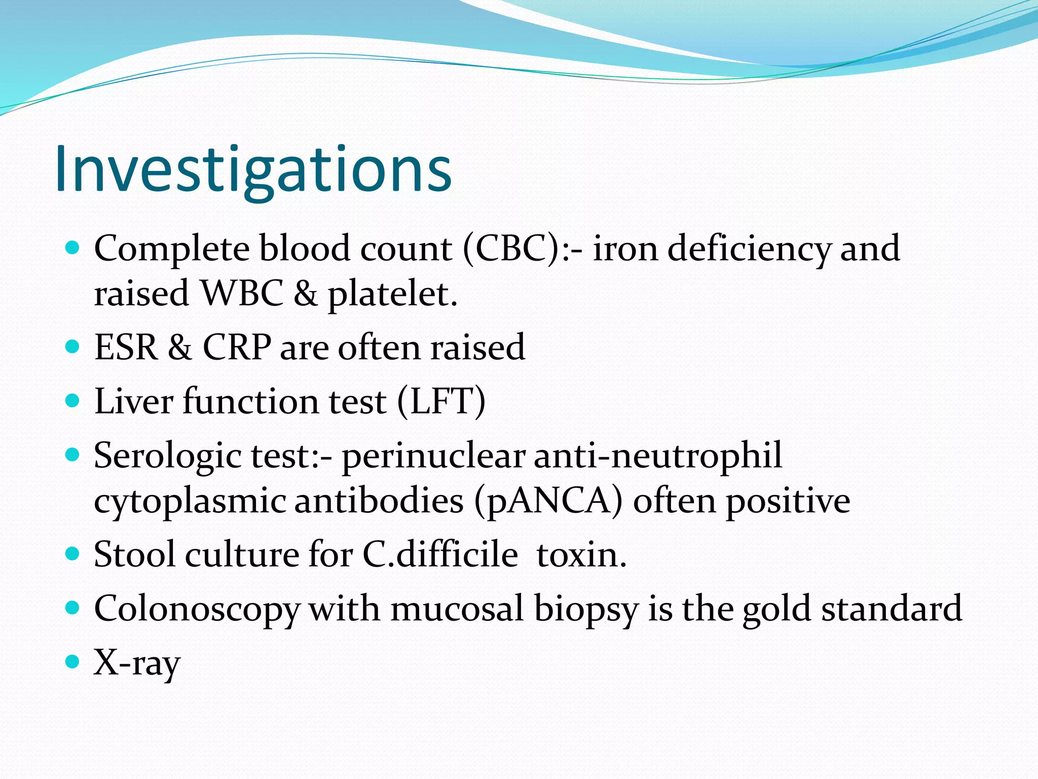 inflammatory bowel disease (IBD) | PPTX