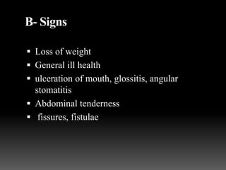 Inflammatory Bowel Disease(IBD). | PPTX