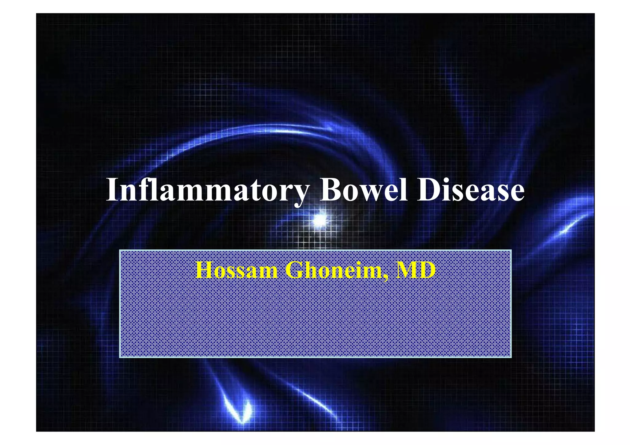 Inflammatory Bowel Disease | PPT