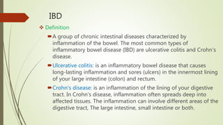 IBD - presentation | PPTX