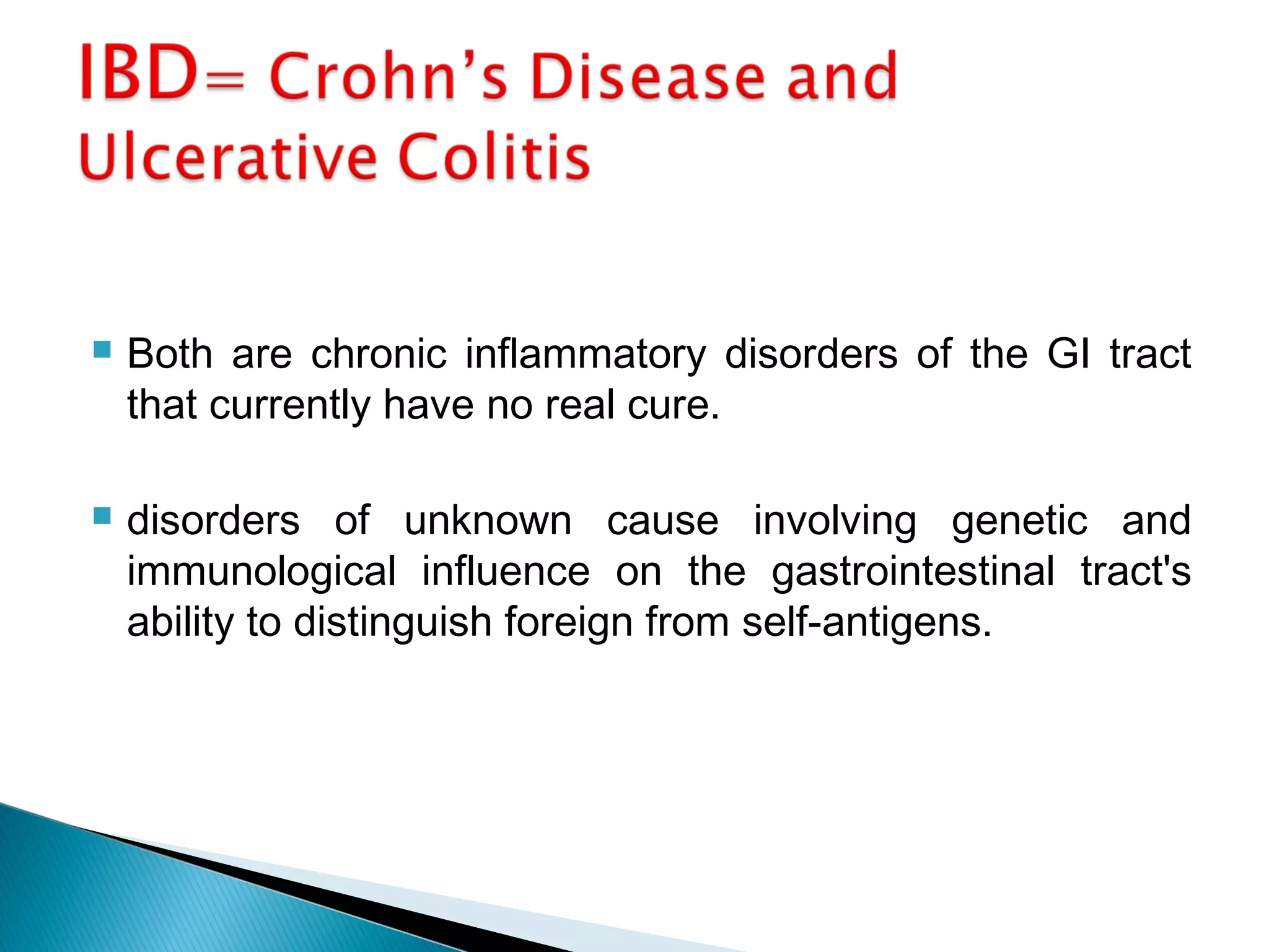 Inflamatory bowel disease, IBD | PPT