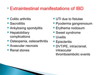 Inflamatory bowel disease, IBD | PPT
