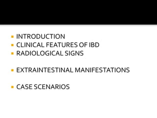 Extraintestinal Manifestations OF IBD Inflammatory Bowel Disease : A ...