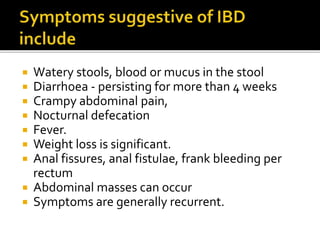 Extraintestinal Manifestations OF IBD Inflammatory Bowel Disease : A ...