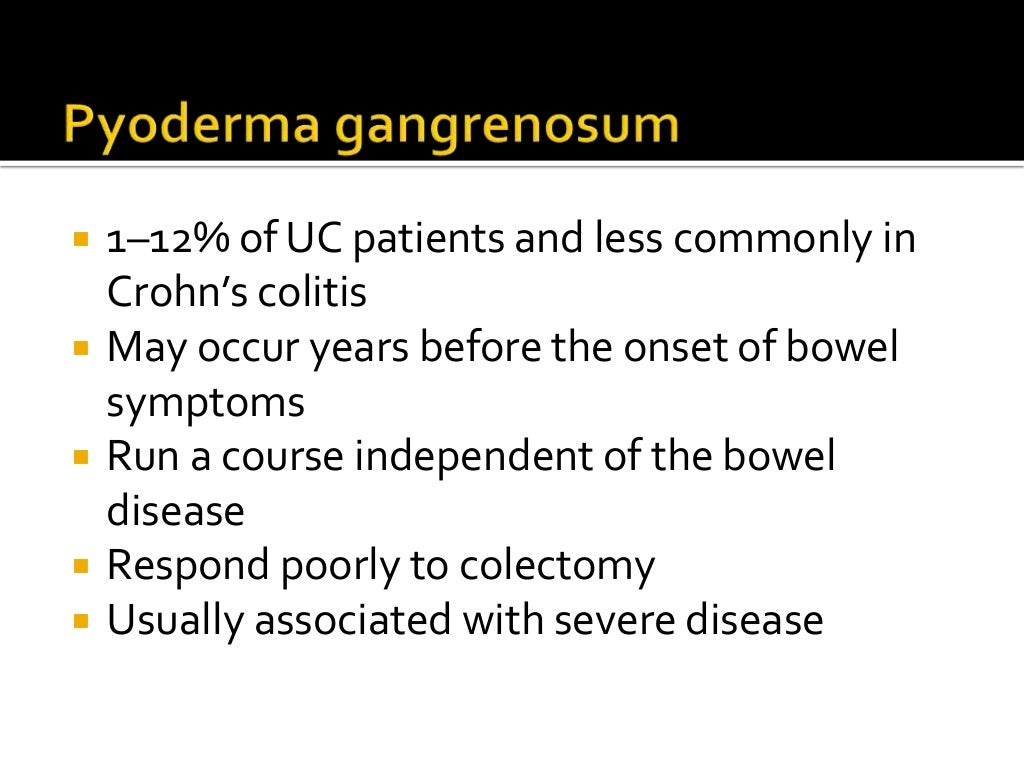Extraintestinal Manifestations OF IBD Inflammatory Bowel Disease : A…