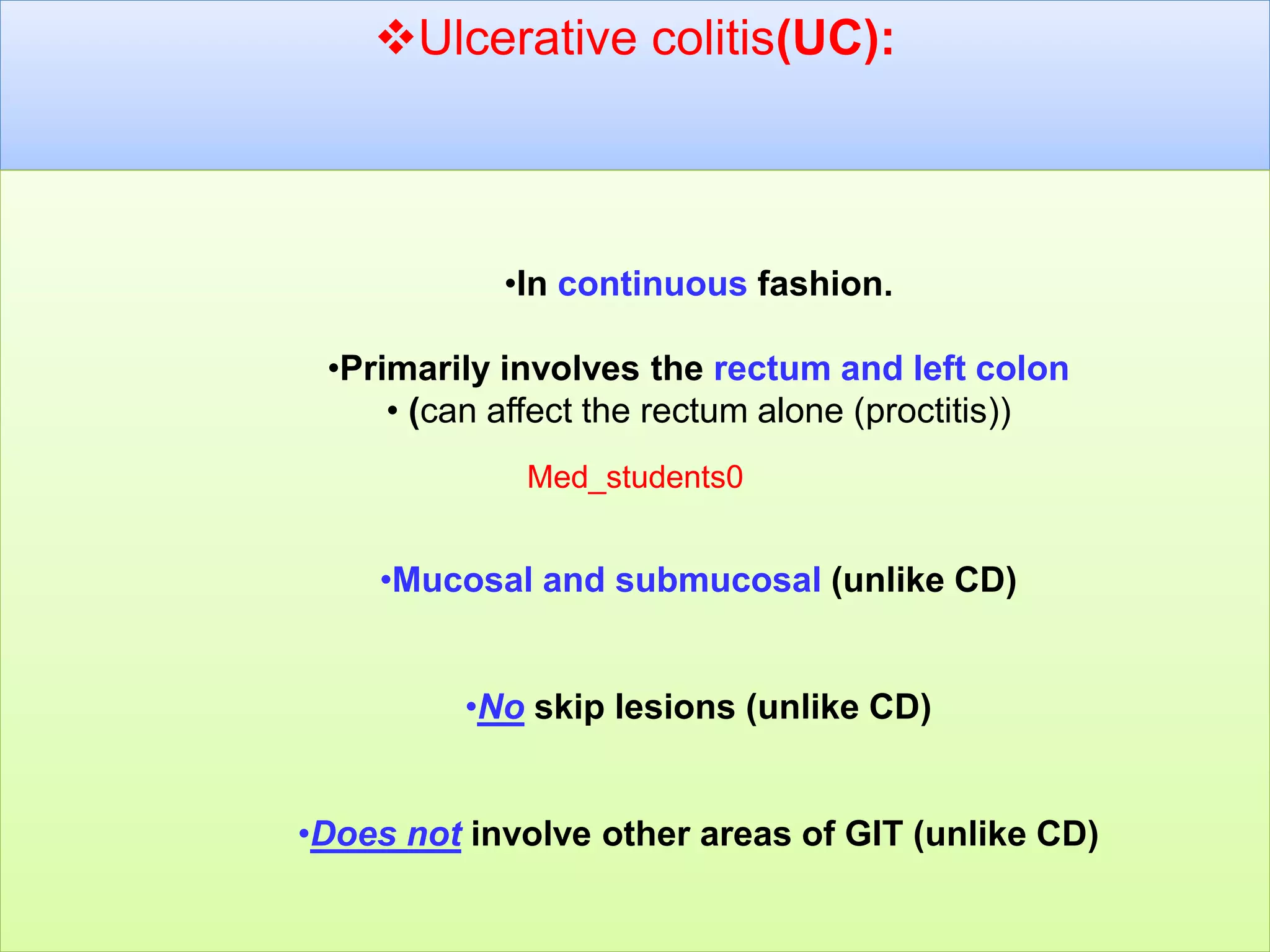 Inflammatory bowel disease | PPTX