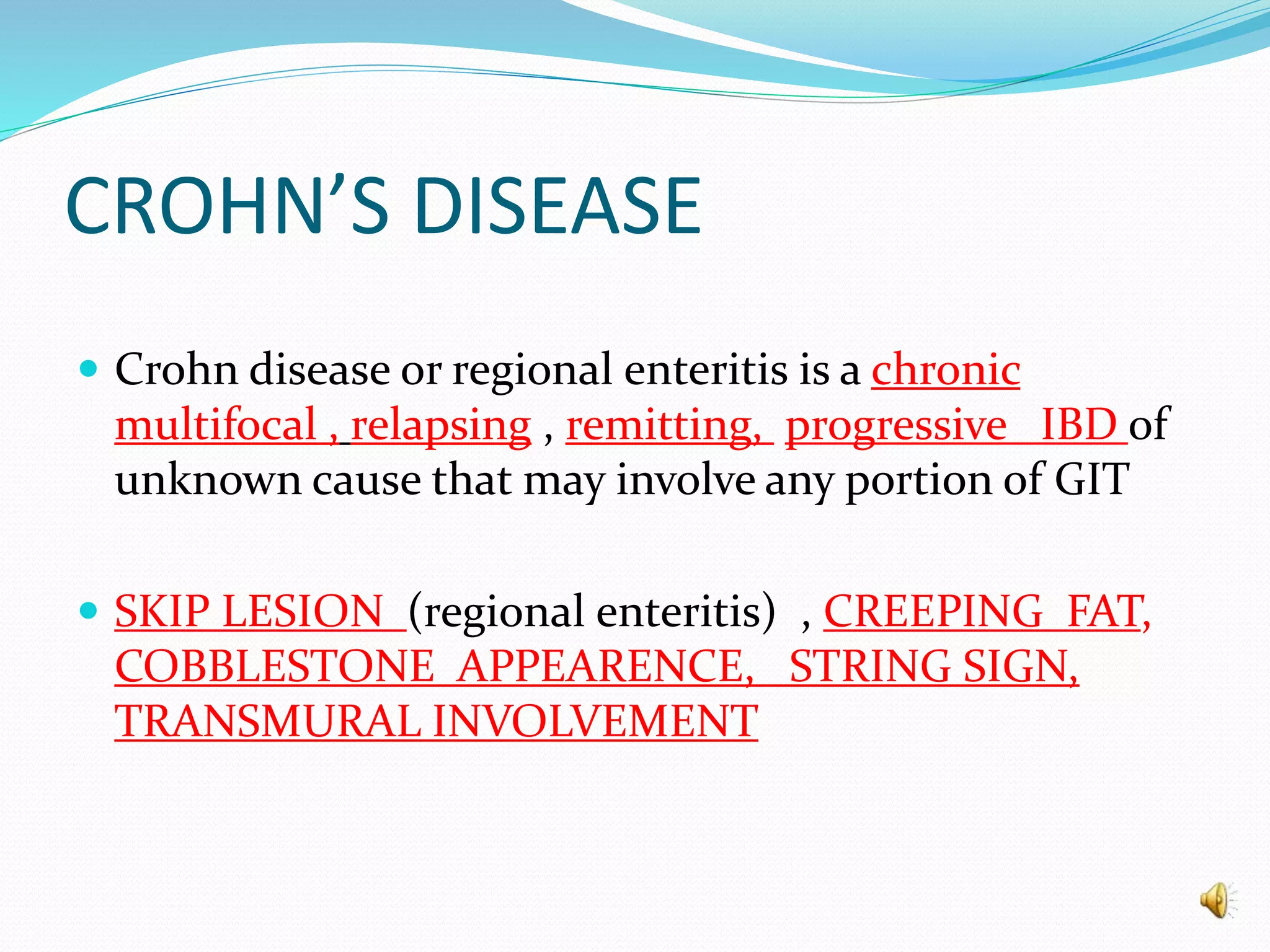 Ibd ulcerative colitis and crohn's disease | PPTX