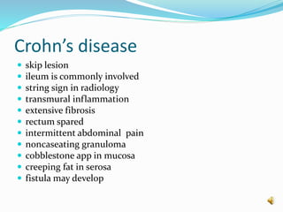 Ibd ulcerative colitis and crohn's disease | PPTX