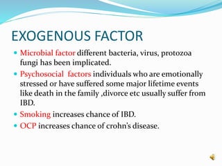 Ibd ulcerative colitis and crohn's disease | PPTX