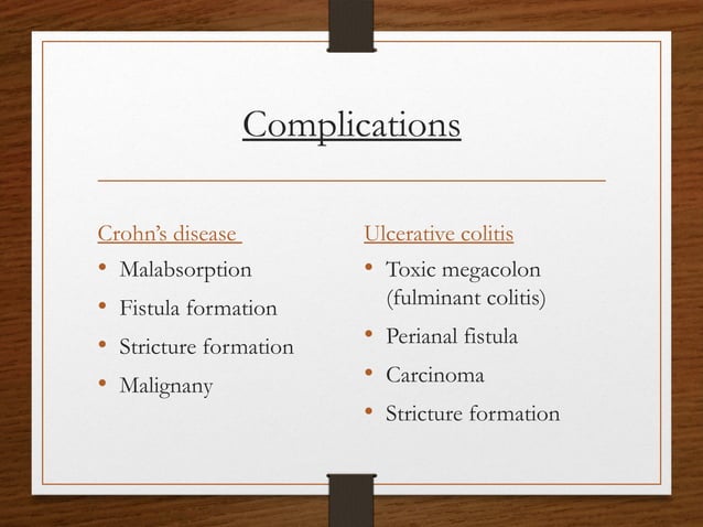 Inflammatory Bowel Disease- Crohns vs UC | PPT