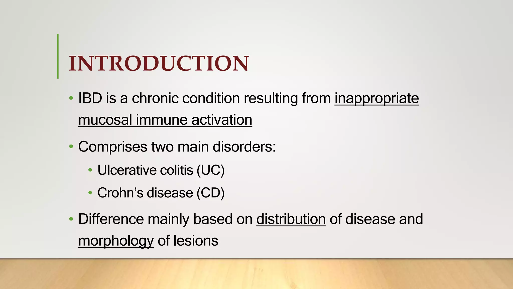 Inflammatory Bowel Disease | PPTX