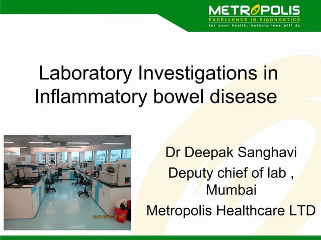 Laboratory investigations in inflammatory bowel disease | PPT ...